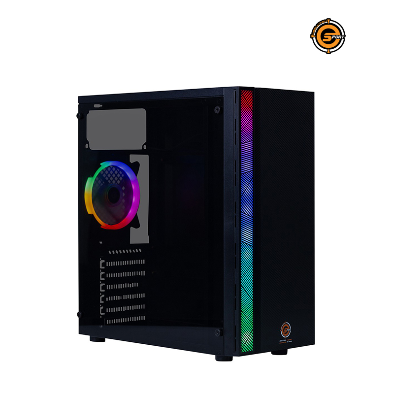 ซื้อ Neolution E-Sport Strip RGB Gaming Case เคสเกมมิ่ง มาพร้อมพัดลมไฟ ...