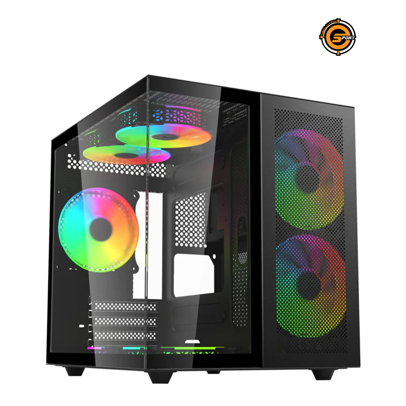 ซื้อ Neolution E-Sport Galactic Gaming Case เคสเกมมิ่ง พัดลม3ตัว (RGB ...