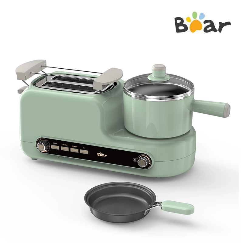 ซื้อ [10BR00021] BEAR Electric Multi Toaster เครื่องปิ้งขนมปัง 3 in 1 ...