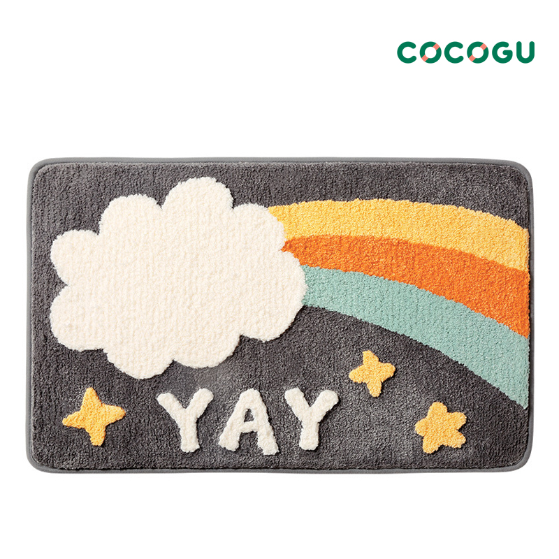 ซื้อ COCOGU พรมปูพื้นหน้าห้องน้ำ ขนนุ่ม ขนาด 40*60 cm - cloud yay ...