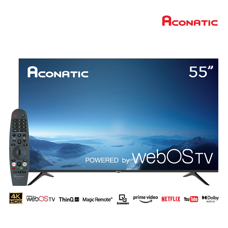ซื้อ Aconatic UHD SMART TV 4K 55 นิ้ว รุ่น 55US200AN WebOS รีโมทสั่งการ ...
